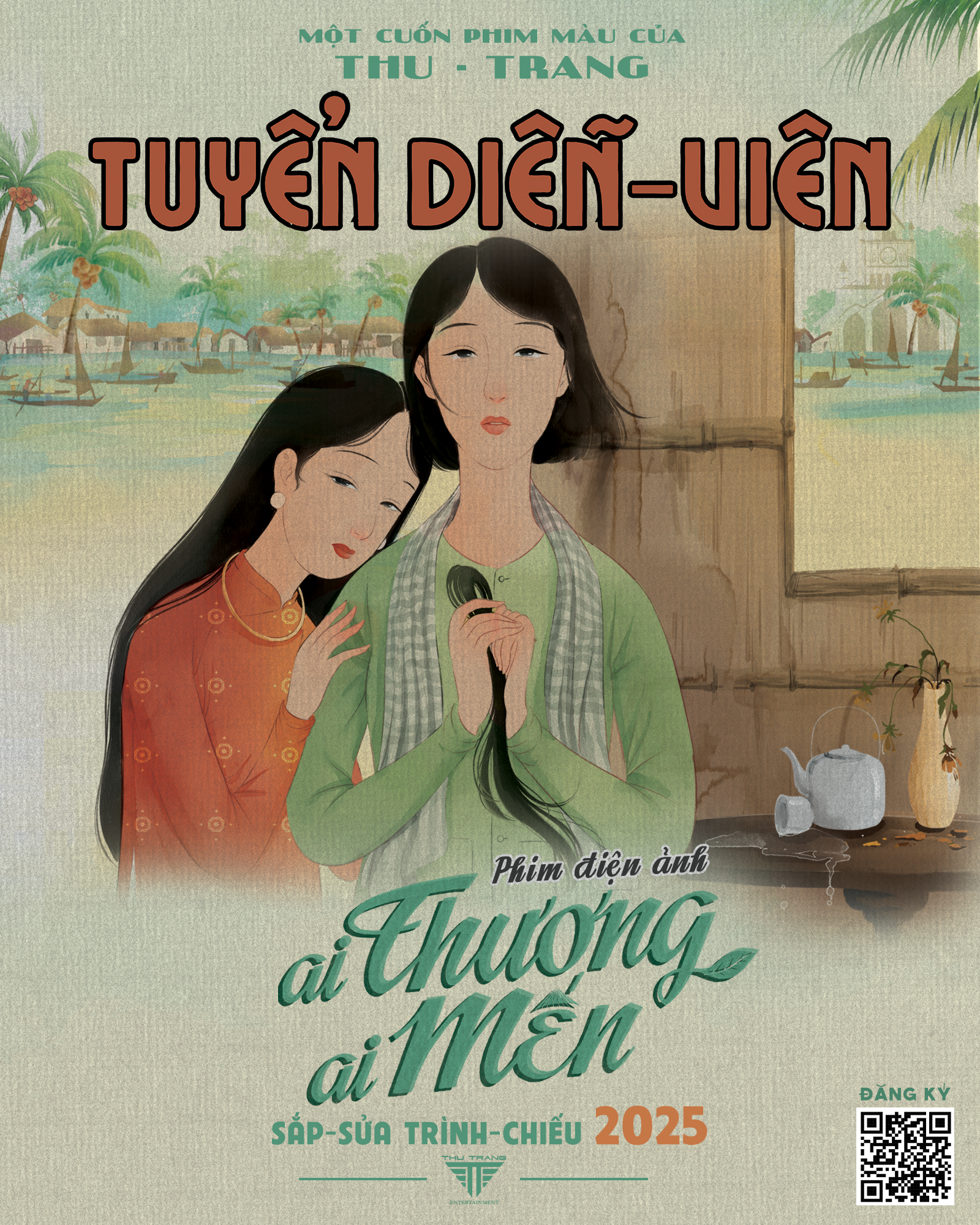 Sau "Nụ hôn bạc tỷ", Thu Trang đạo diễn phim miền Tây xưa