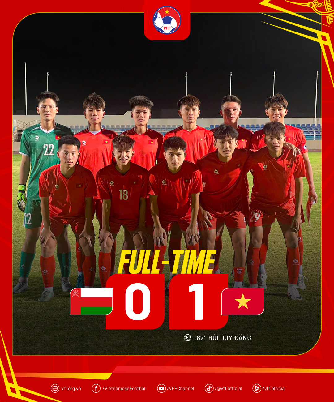 Vietnam Sub-17 tuvo un buen desempeño de preparación para la Sub-17 de ...