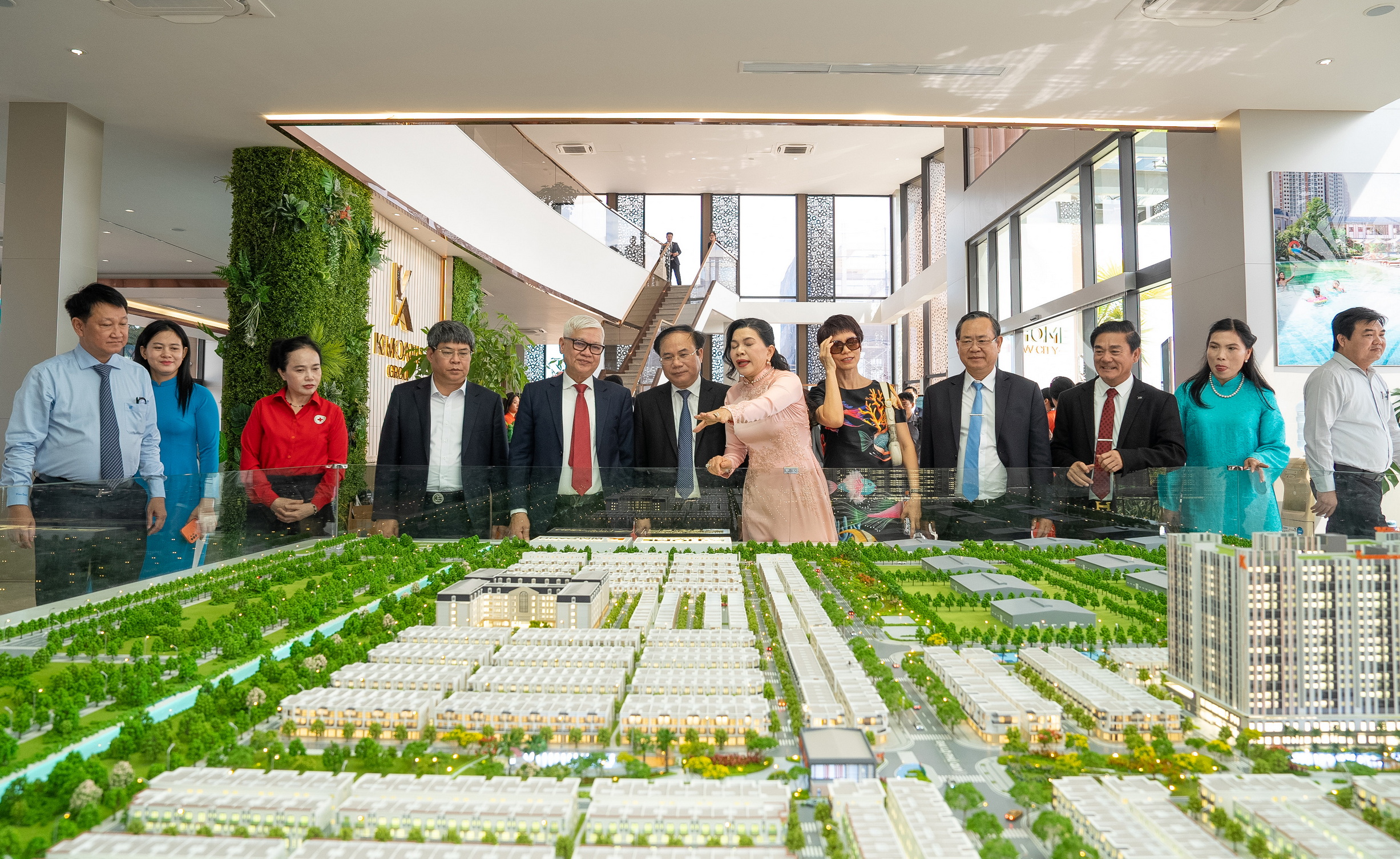 Groundbreaking ceremony of the first social housing urban area in Binh Duong
