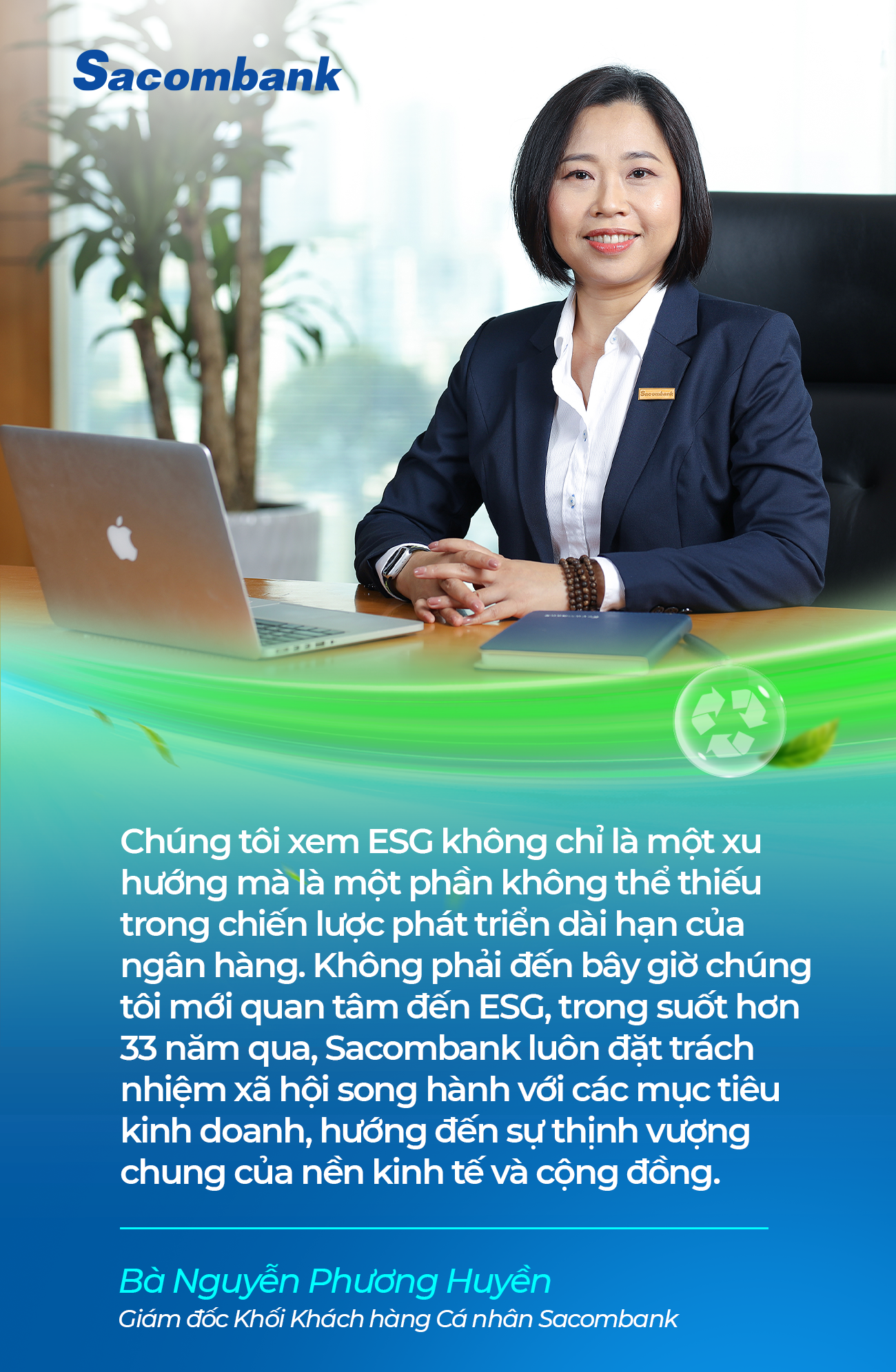 Sacombank đồng hành phát triển giao thông xanh - thông minh