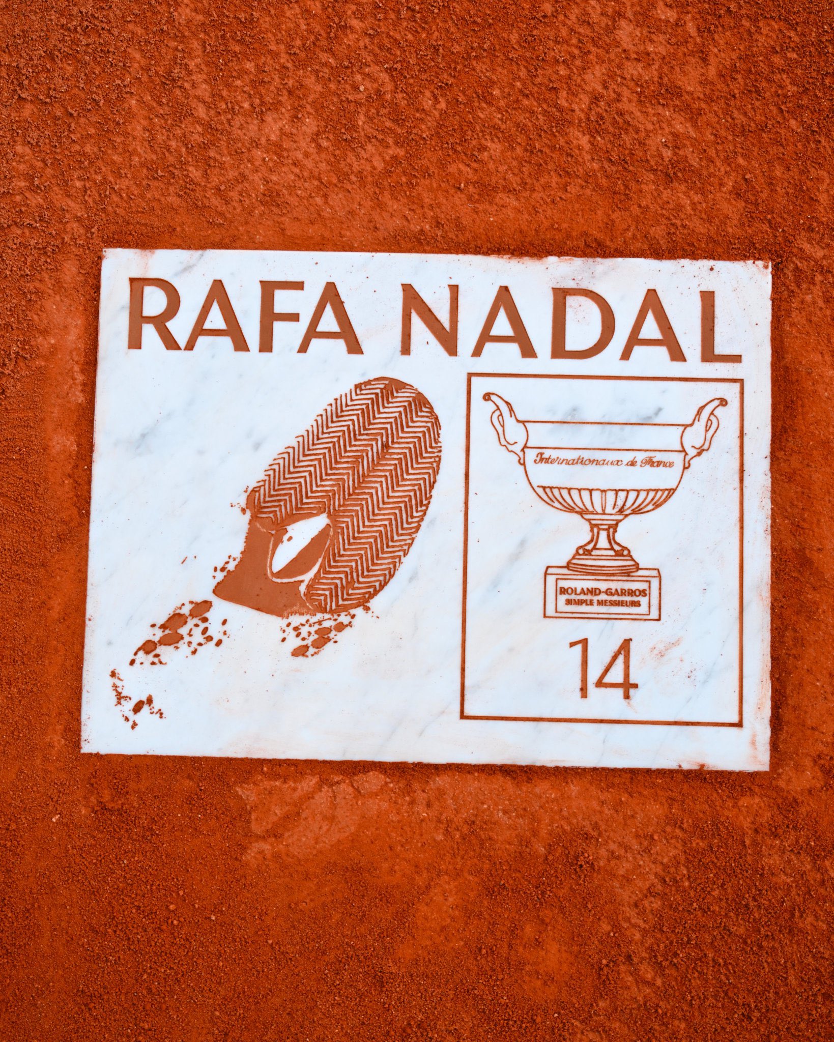 Nadal et ses empreintes éternelles à Roland Garros