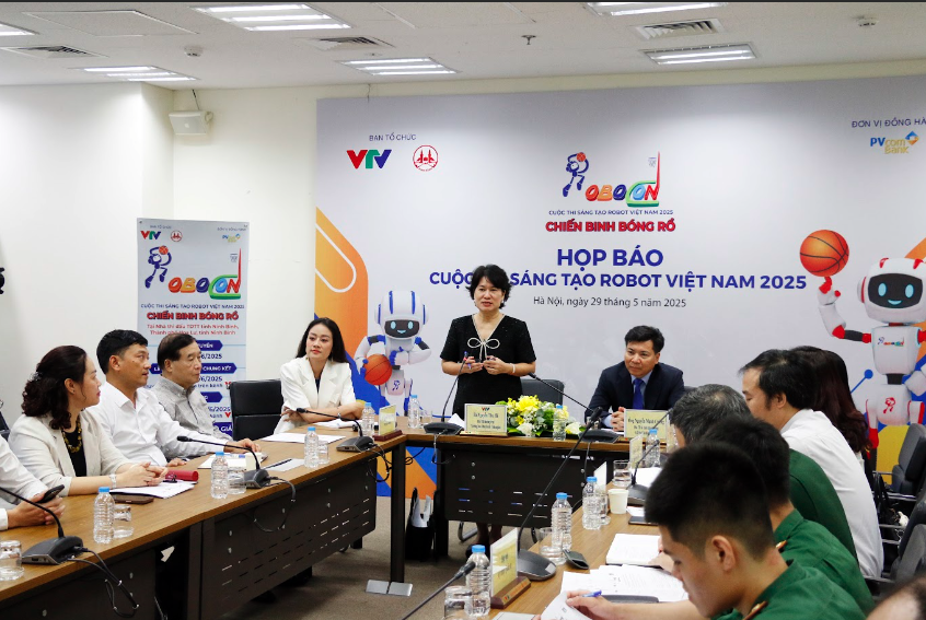 Robocon Việt Nam 2025: Robot ném bóng rổ chinh phục đỉnh cao