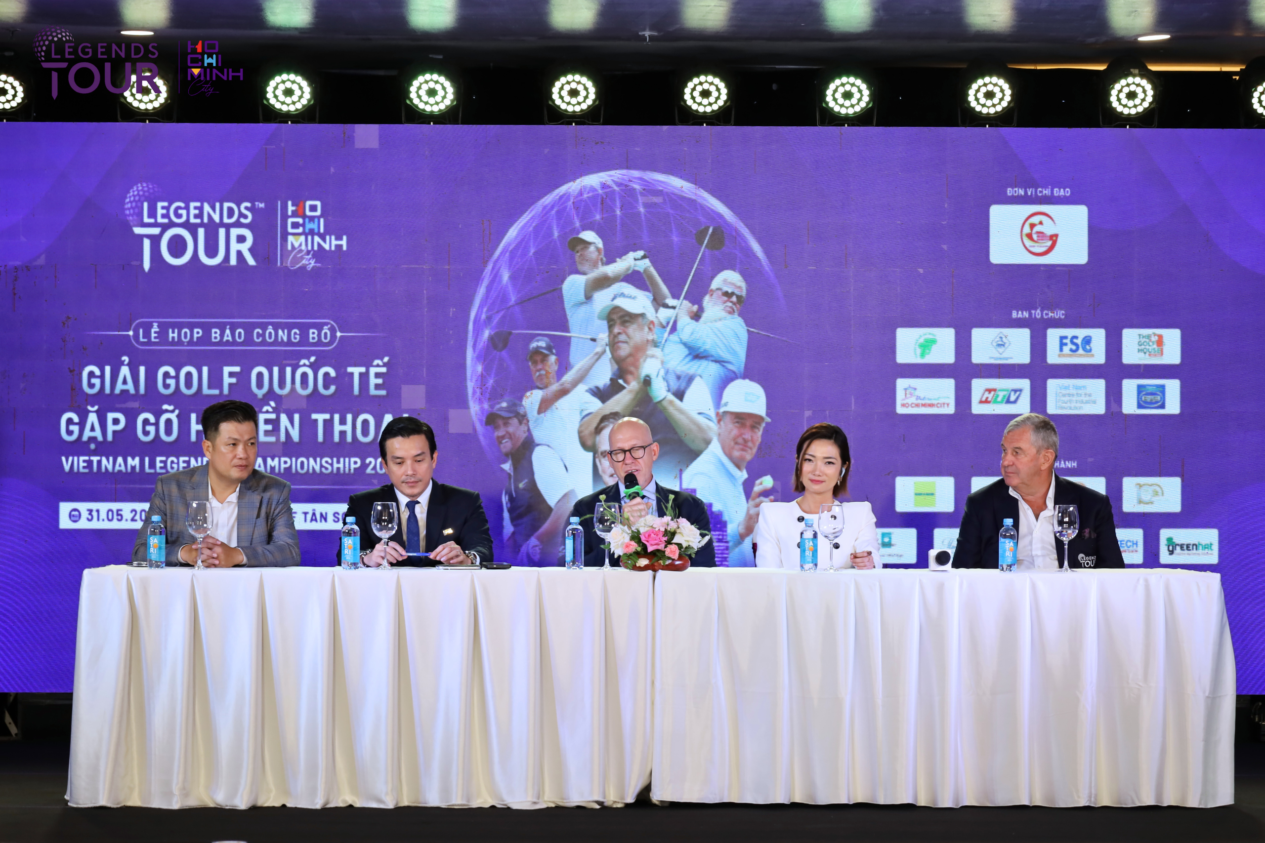 60 legends compete for a 13 billion VND golf prize in Vietnam.