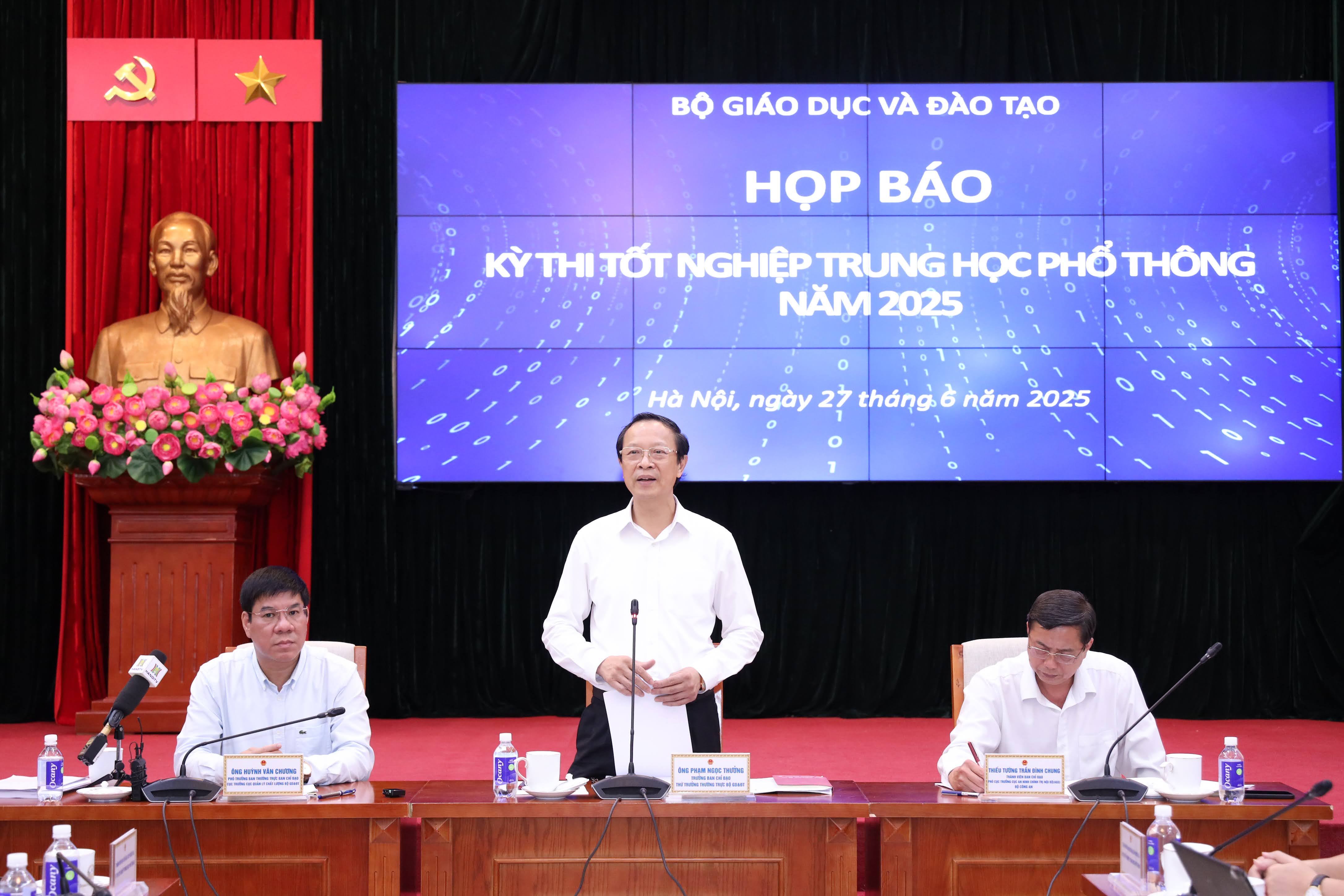 End of high school graduation exam 2025: On schedule, safe, serious