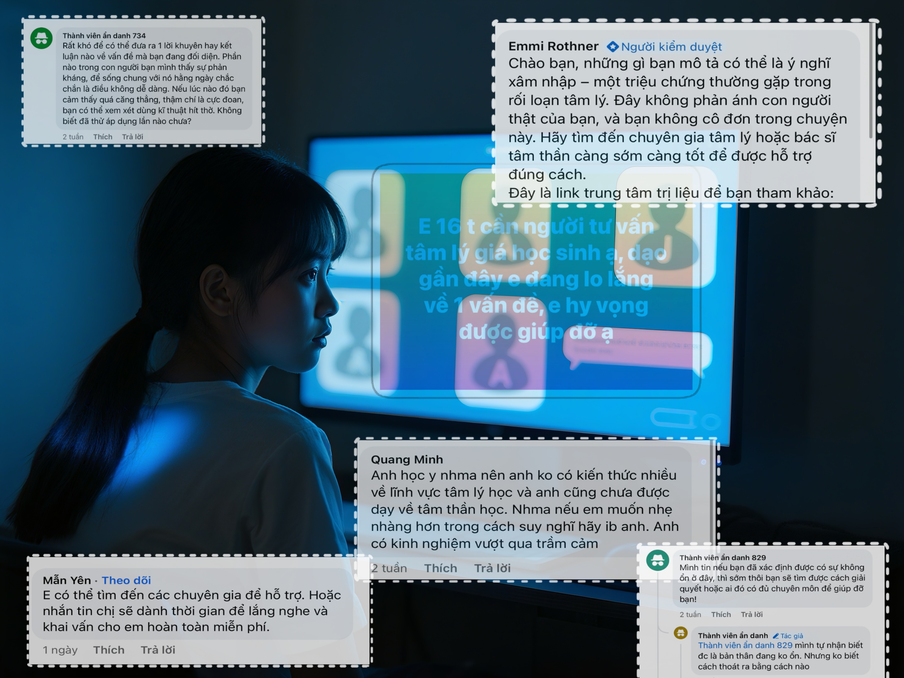 "Trầm cảm" trước "thị trường trị liệu tâm lý"