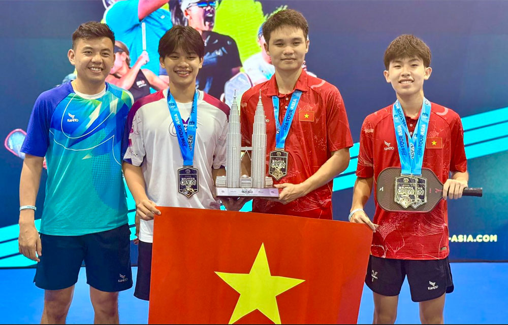 Tong Nhat Minh y su camino a la cima del pickleball asiático
