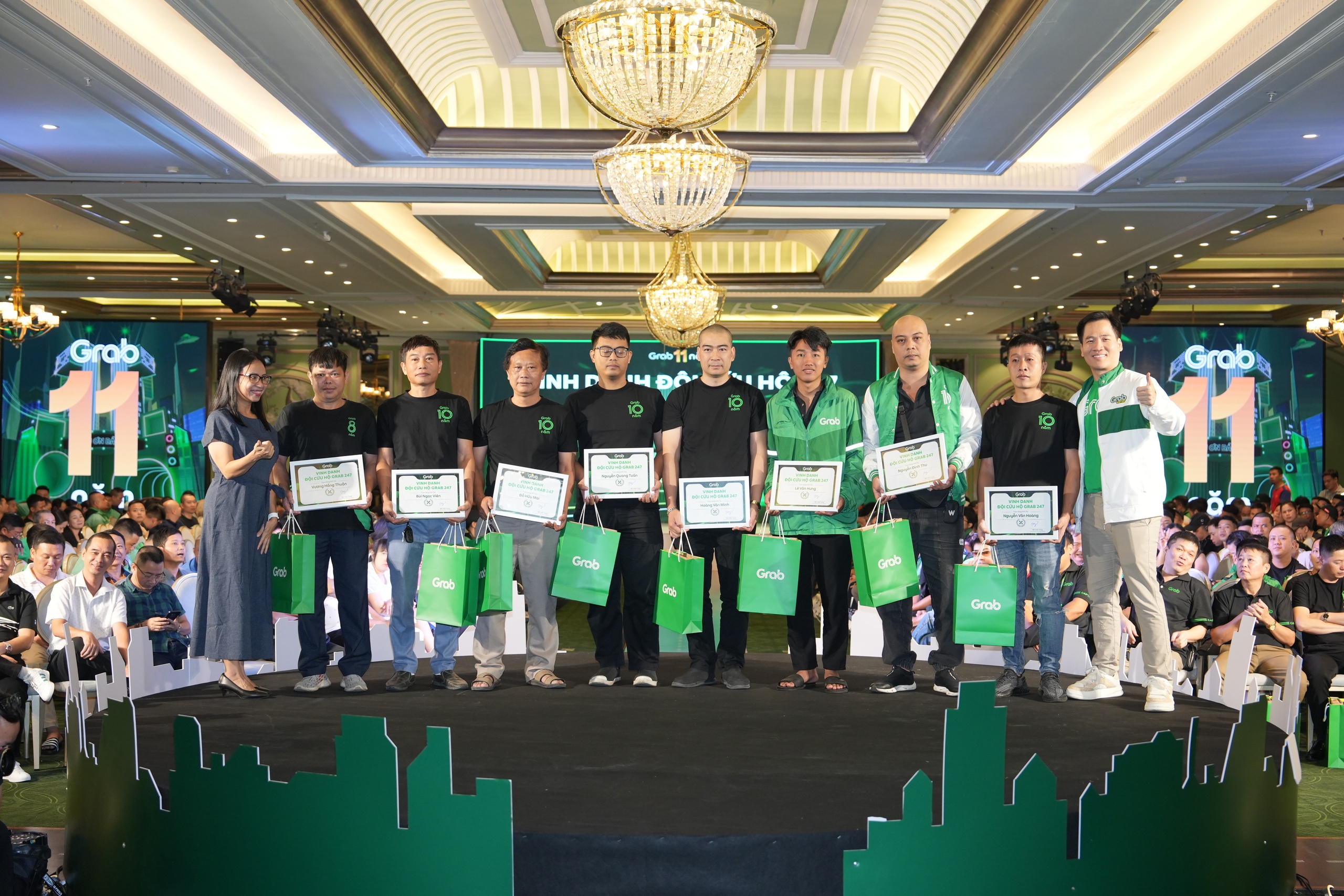 Grab tổ chức chuỗi hoạt động tri ân đối tác tài xế khắp cả nước