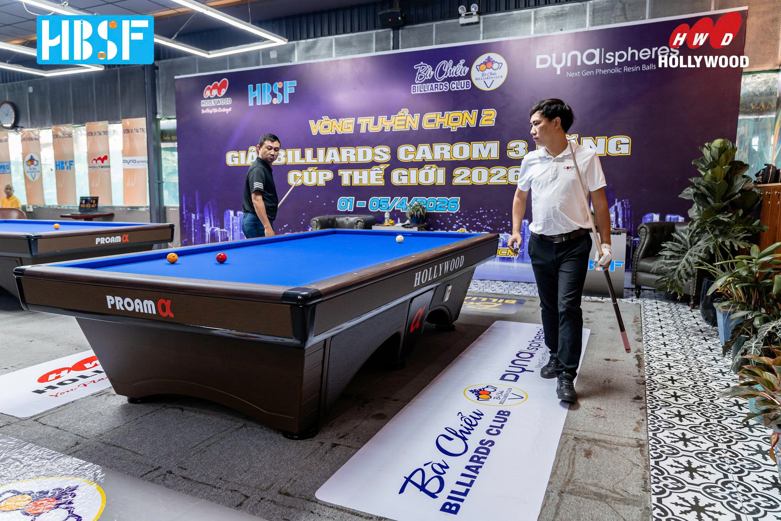 Xác định 16 cơ thủ dự World Cup billiards carom ba băng TPHCM 2026