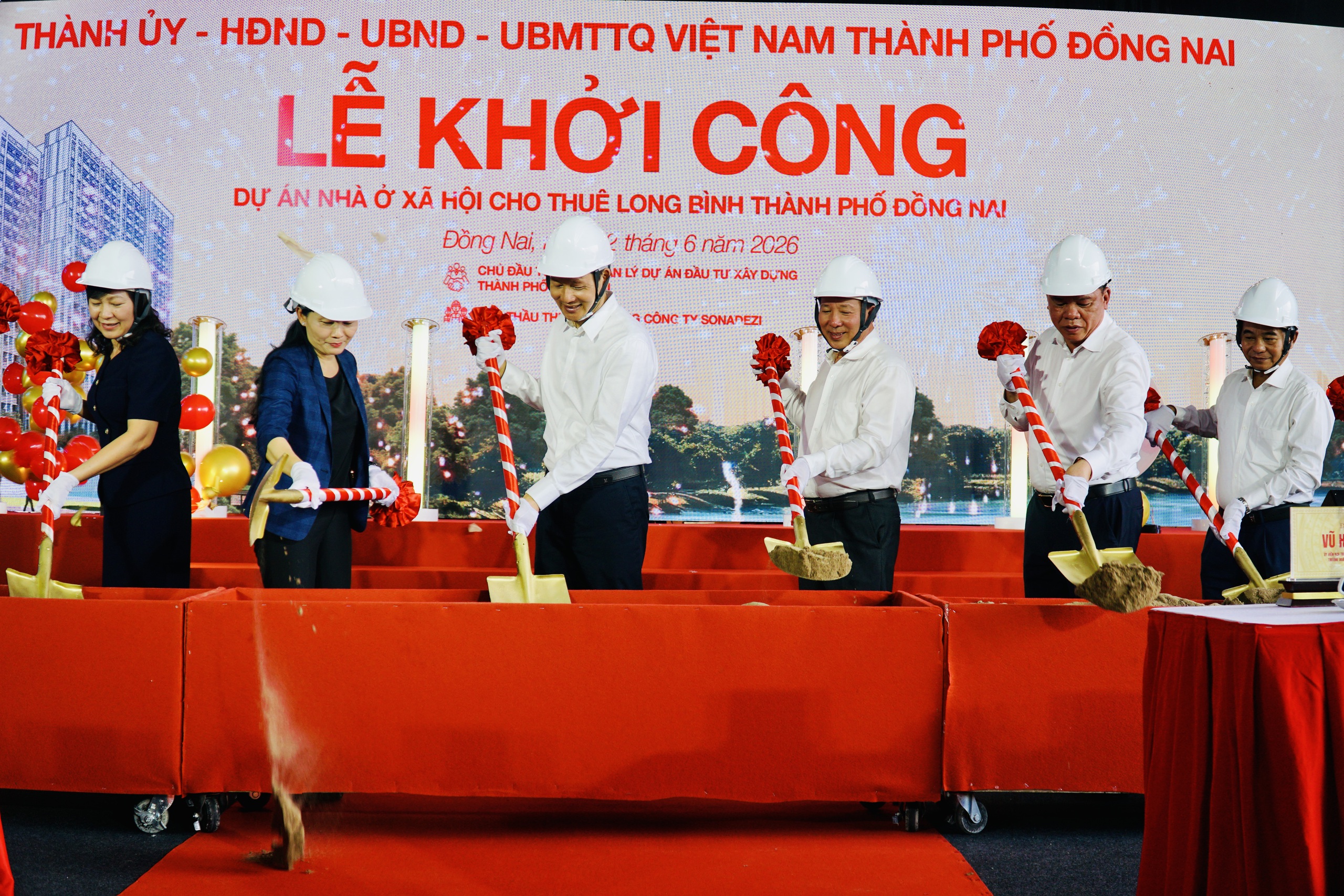 Khởi công xây dựng 1.000 căn hộ cho thuê đầu tiên ở TP Đồng Nai