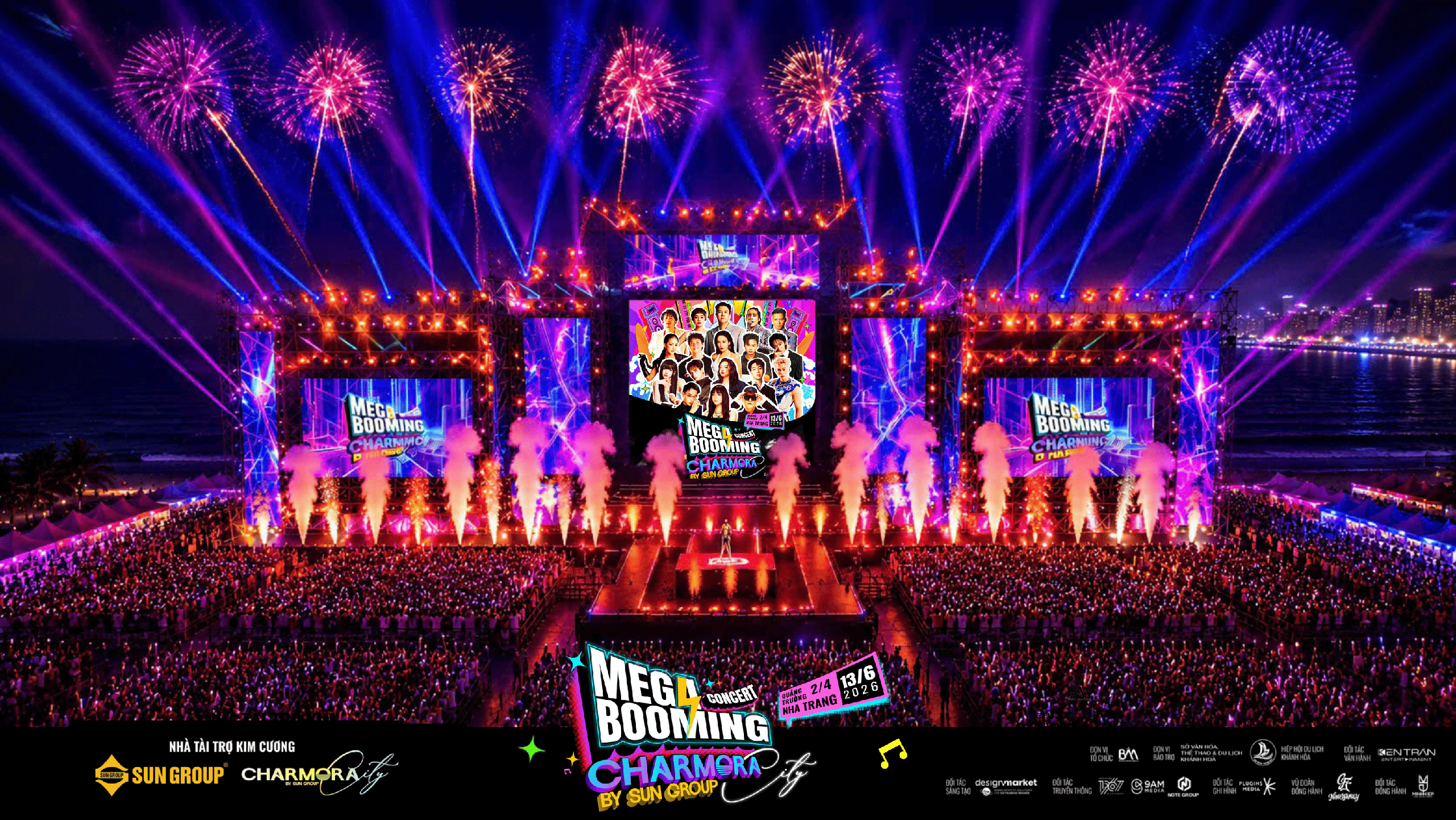 "Mega Booming" đổ bộ vịnh ngọc, cùng Charmora City bước vào kỷ nguyên ...