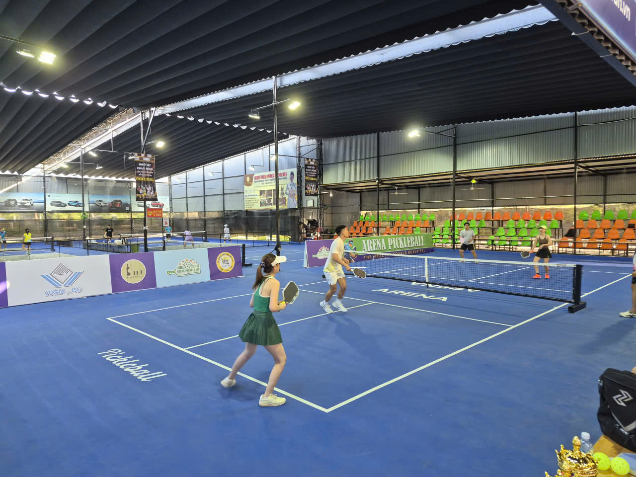 Sôi nổi Giải mini game Pickleball báo chí thường trú Khánh Hòa
