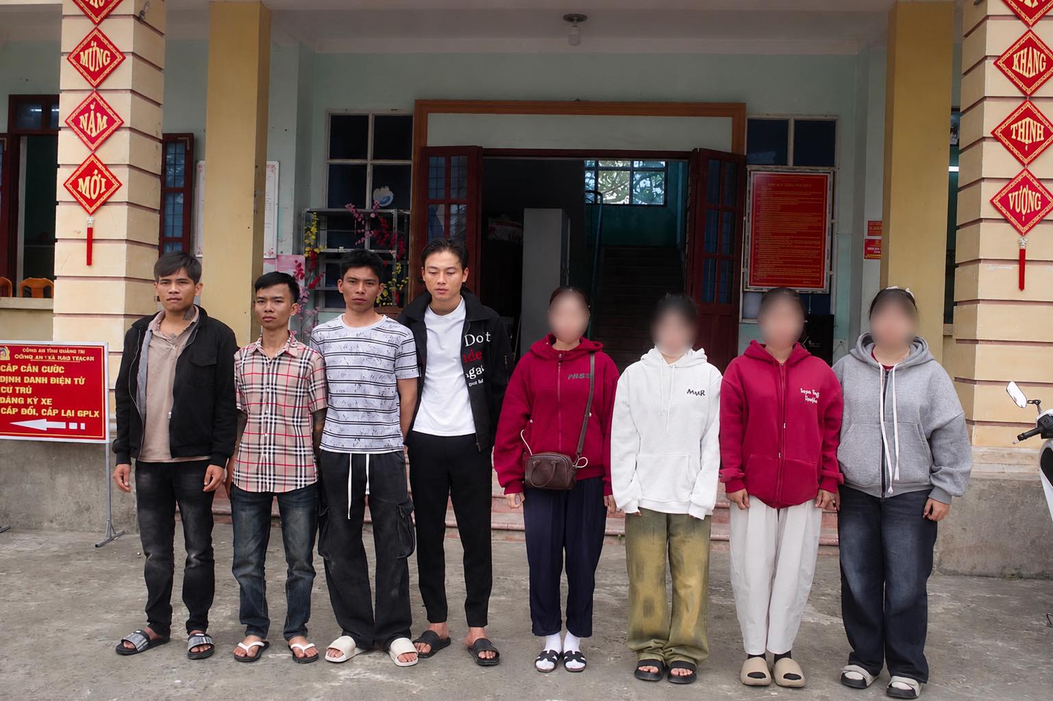 Hai nhóm thanh niên hỗn chiến tại quán Thu 4444 ở Quảng Trị