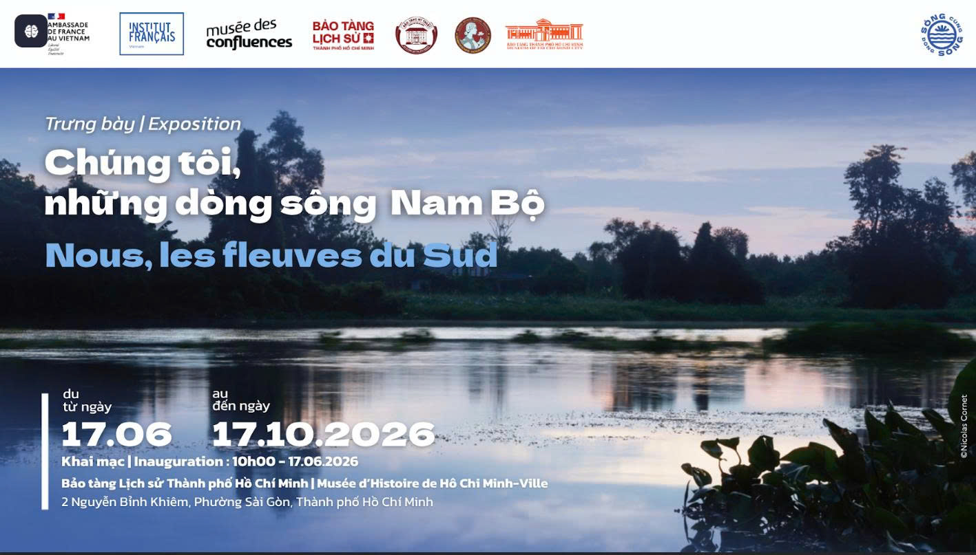Trưng bày về những dòng sông Nam Bộ