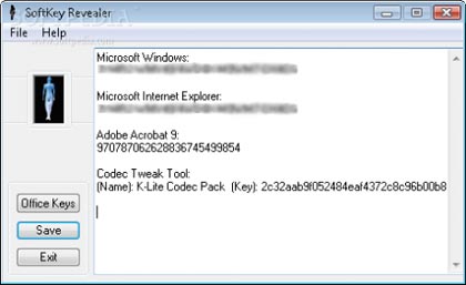SoftKey Revealer: Tìm lại số đăng ký của hơn 700 phần mềm