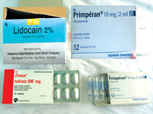 Thuốc chứa parabens có tại Việt Nam