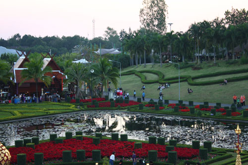 Sắc hoa rực rỡ ở Ratchaphruek