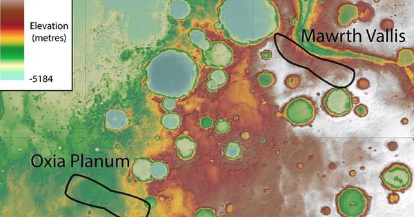 Có sự sống ngoài trái đất ở Oxia Planum - Sao Hỏa?