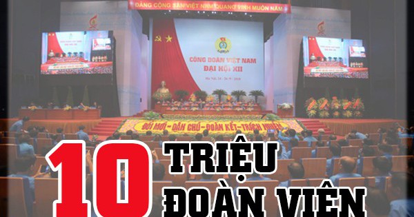 [Infographic]- Dấu ấn tổ chức Công đoàn Việt Nam