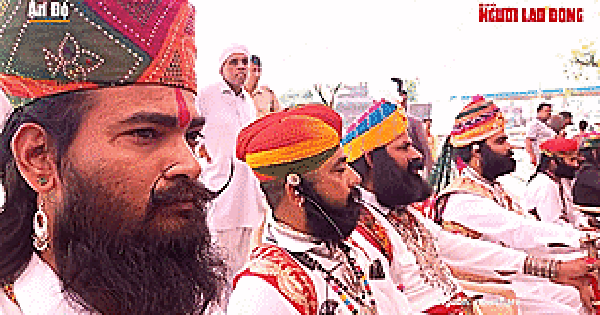 Độc đáo cuộc thi râu, ria mép của "quý ông" Ấn Độ