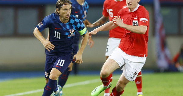 Luka Modric tiễn Áo xuống hạng, Croatia vào bán kết Nations League
