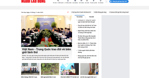 Mời bạn đọc trả lời khảo sát Báo Người Lao Động điện tử