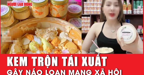 Video: Kem trộn tái xuất mạng xã hội