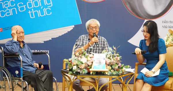 Nhà văn Mạc Can và nhà văn Nguyễn Đông Thức gây ấn tượng với tác phẩm mới
