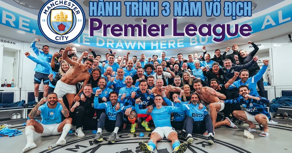 Man City: Hành trình ba năm vô địch Premier League