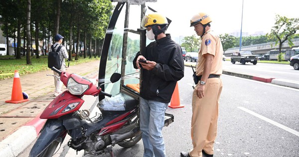 Phạt nặng, không bỏ sót vi phạm giao thông