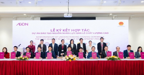 AEON hợp tác phát triển nhân lực bán lẻ chất lượng cao