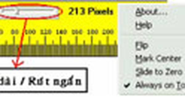 Jr Screen Ruler - cây thước hữu dụng