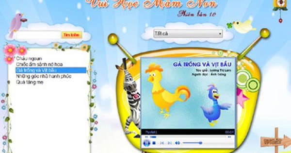 Phần mềm vui học mầm non 1.0