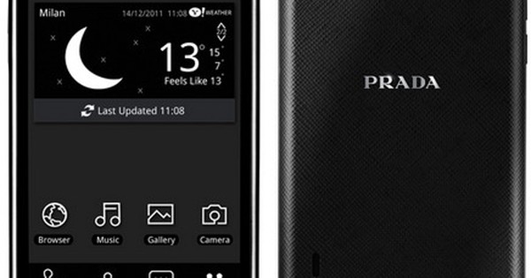 Hình ảnh chính thức smartphone Prada Phone 3.0