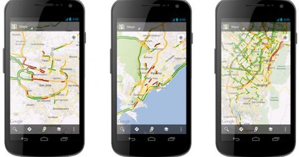 Google Live Traffic đã sử dụng được ở Đông Nam Á