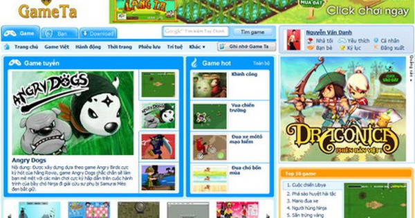 GameTa: Mạng xã hội chơi game đầu tiên ở VN