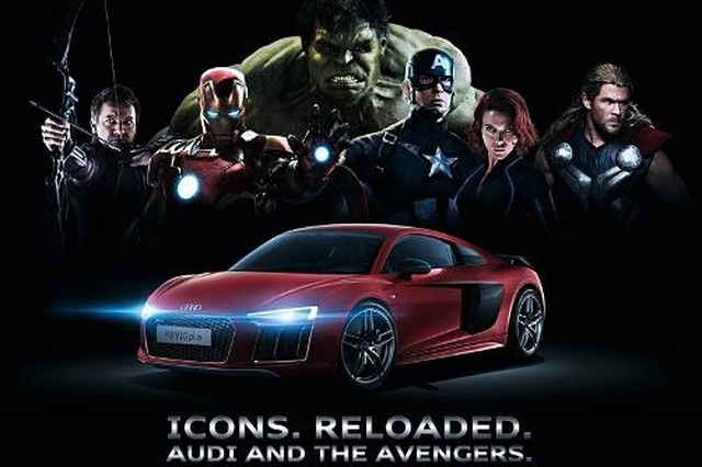 Audi TTS 2015 trên thảm đỏ cùng đội ngũ phim Avengers 2 : Age of Ultron ...